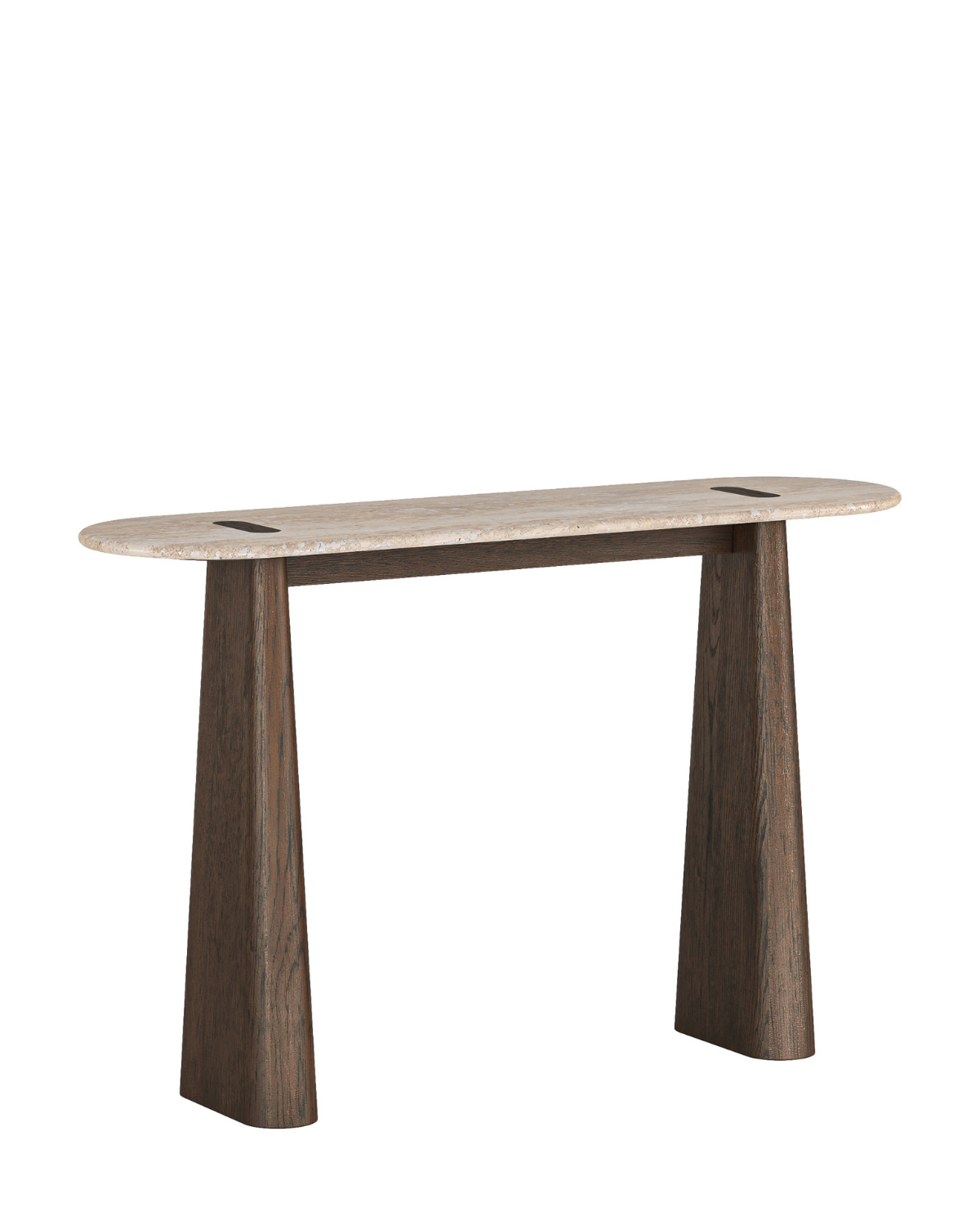 Harbin Travertine Console Table – The Salt + Light Home